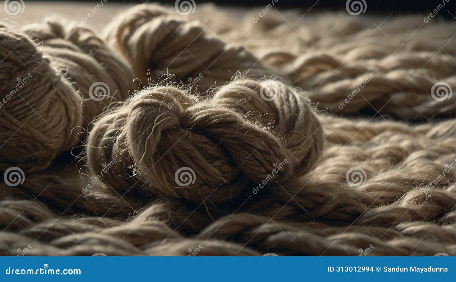 Woolen Texture Study - AI Generated Digital Art Stock Photo - Image of ...