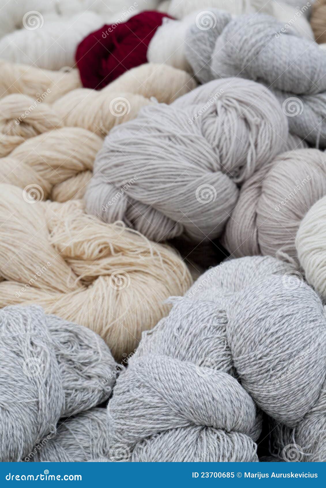Woolen thread stock image. Image of needlework, tangled - 23700685