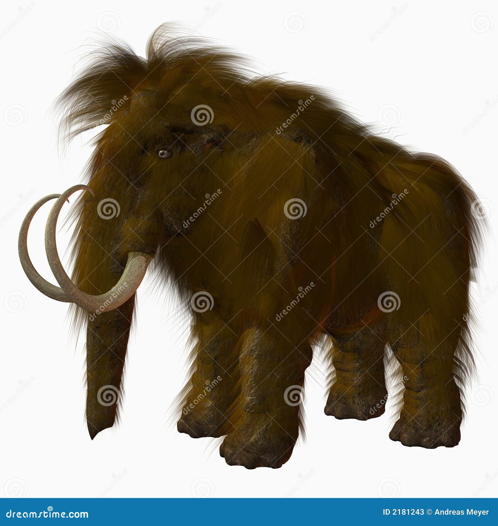 Woolly Mammoth Royalty-Free Stock Photo | CartoonDealer.com #2181243