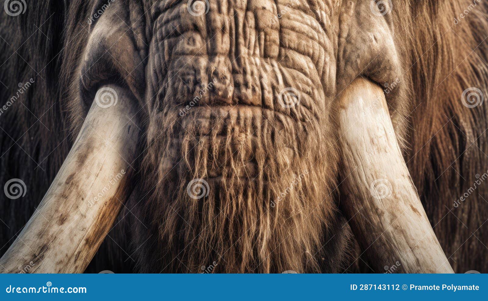 Woolly Mammoths. Elephant Mammoth Stock Illustration - Illustration of ...