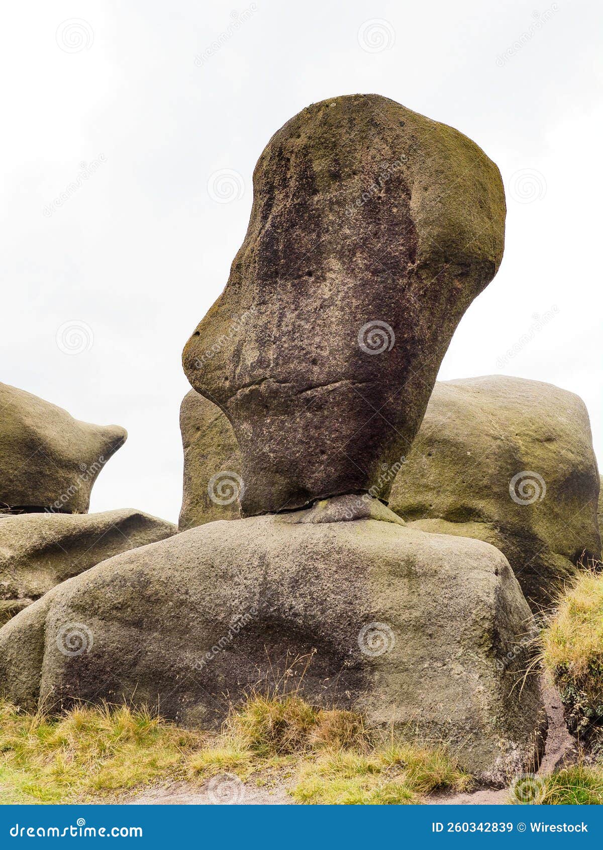 Woolpacks Wind Eroded Rock Formations Stock Image - Image of eroded ...