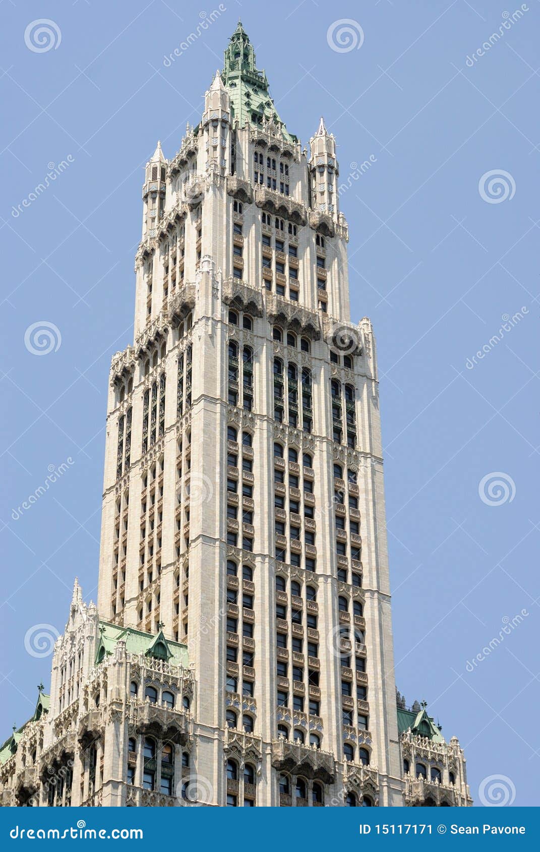 Woolworth Building stock image. Image of historical, manhattan - 15117171