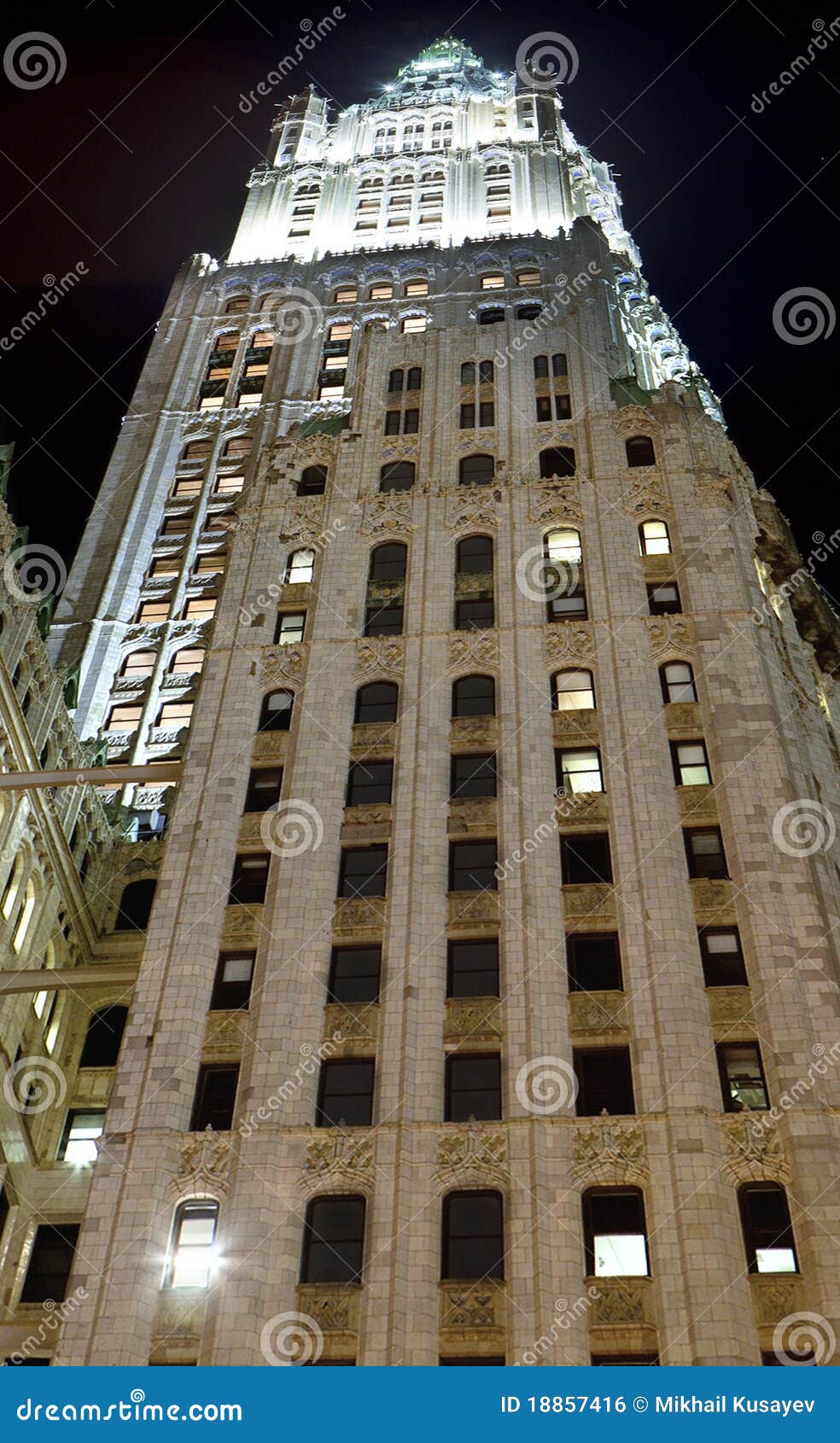 Woolworth Building stock photo. Image of famous, manhattan - 18857416