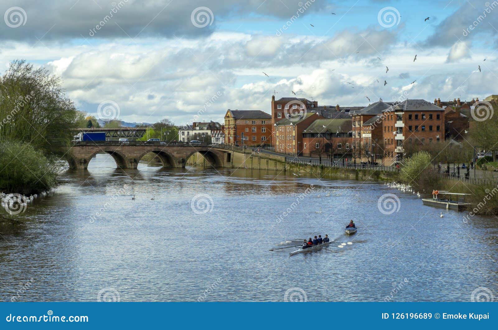 Worcester Bridge editorial stock image. Image of historical - 126196689