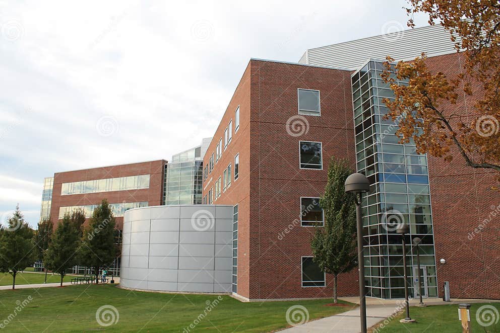 Worcester State College Science Technology Center Stock Photo - Image ...