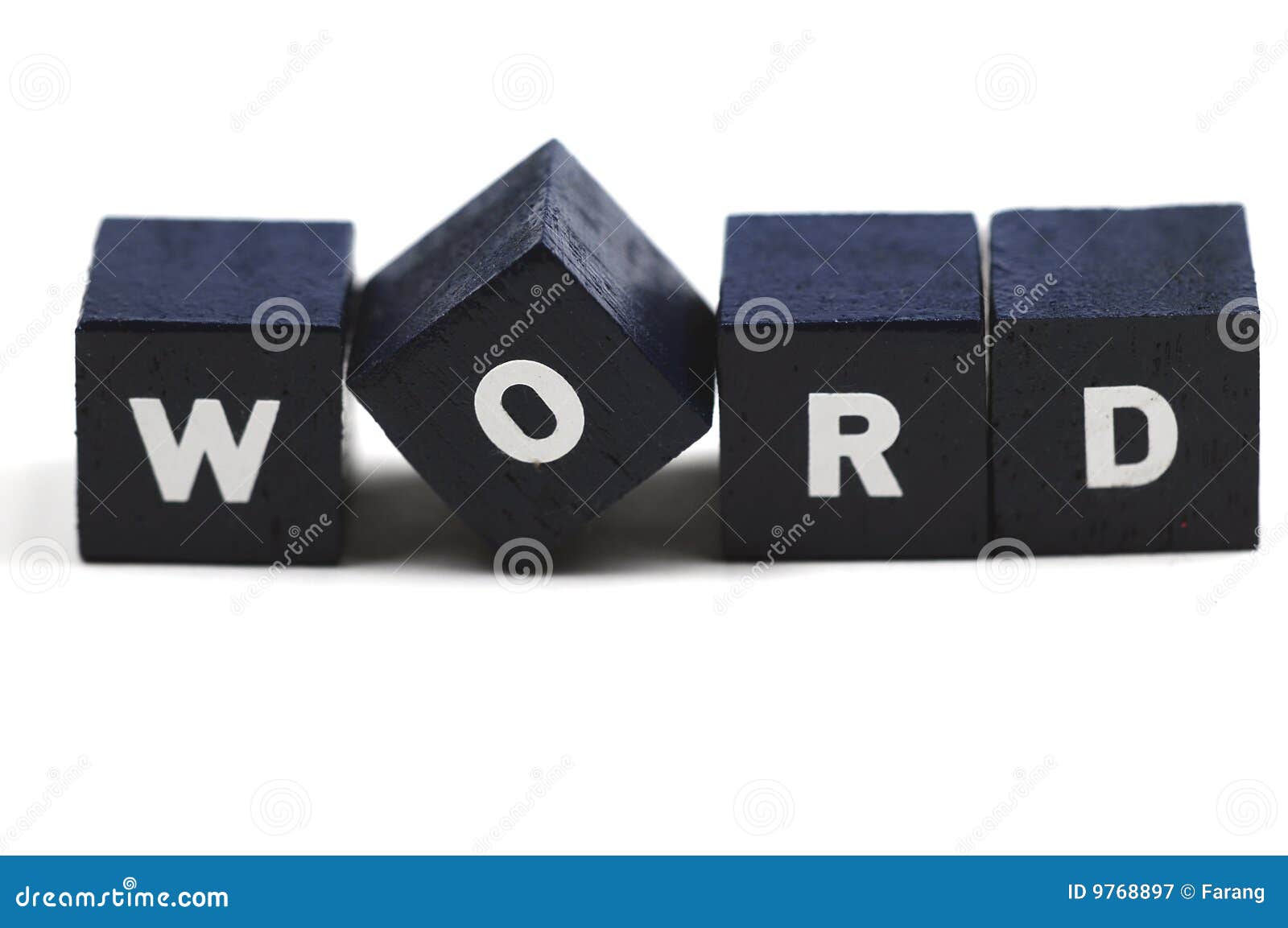 Word stock image. Image of learning, cube, cubes, word - 9768897