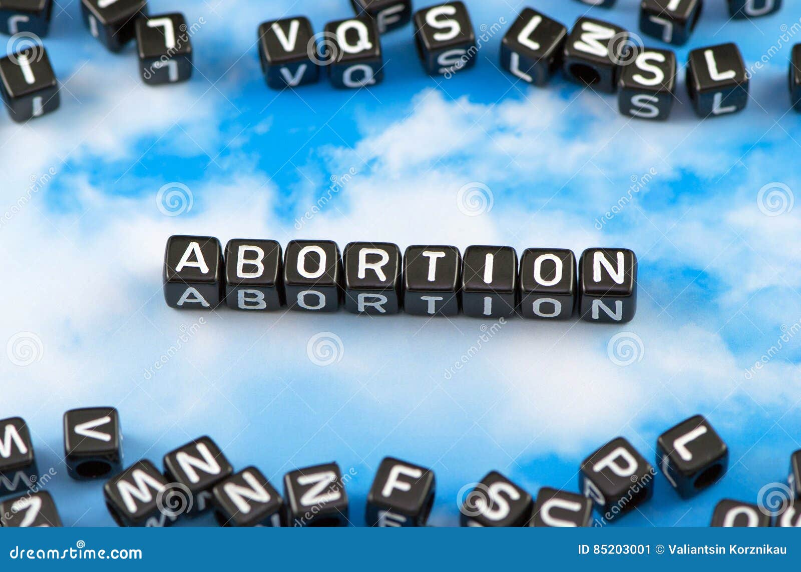 The word abortion stock image. Image of composition, disease - 85203001