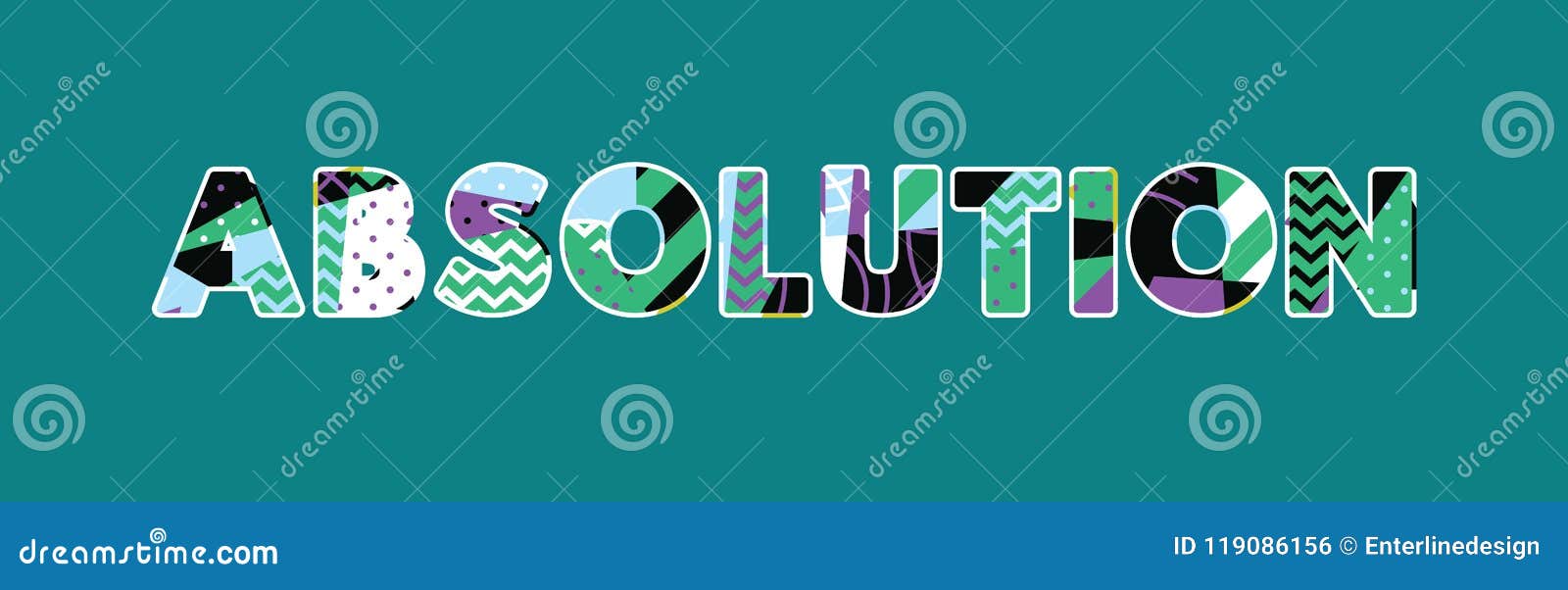 Absolution Concept Word Art Illustration Stock Vector - Illustration of ...