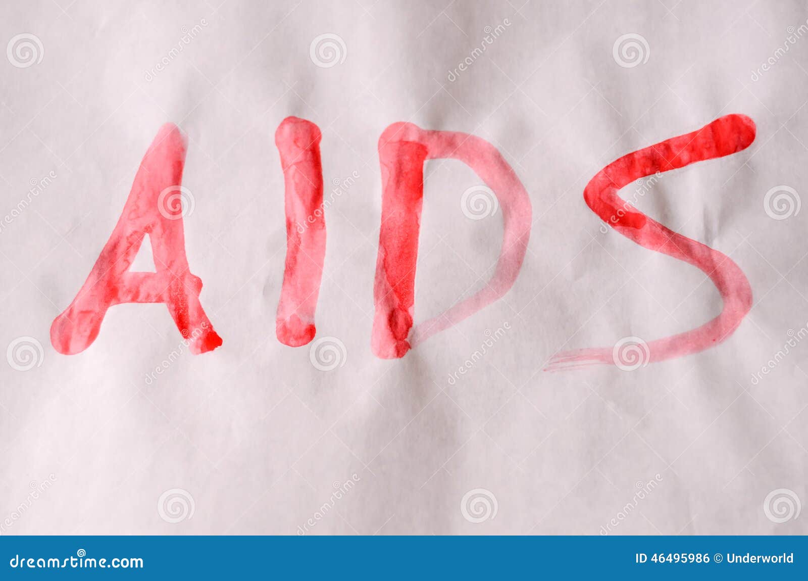 Word Aids Text stock photo. Image of background, health - 46495986