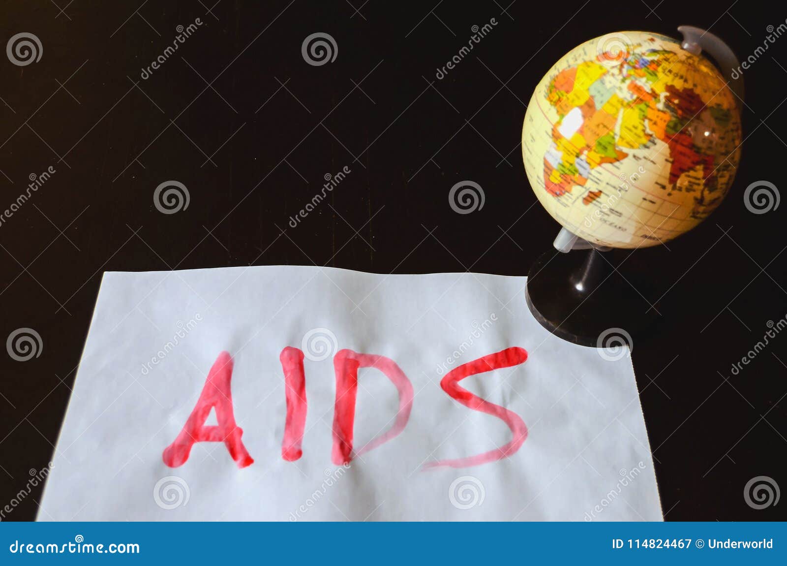Word Aids Text stock image. Image of care, sick, life - 114824467