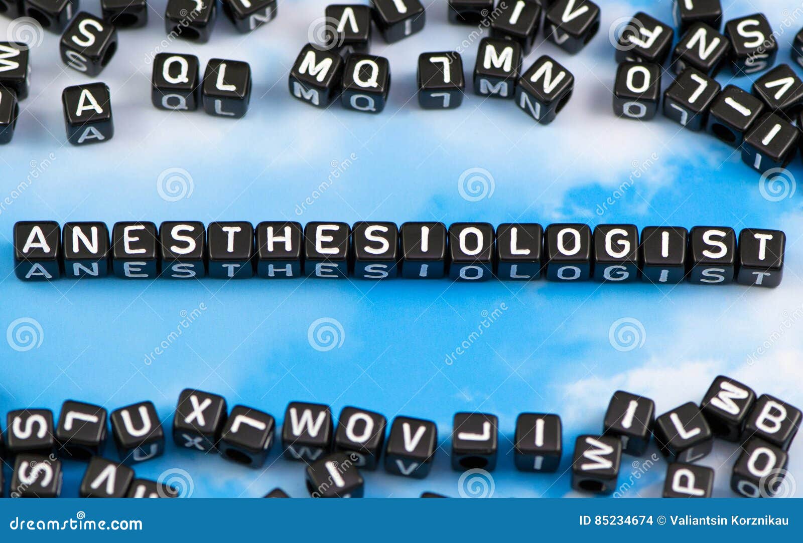 The word anesthesiologist stock photo. Image of healthcare - 85234674