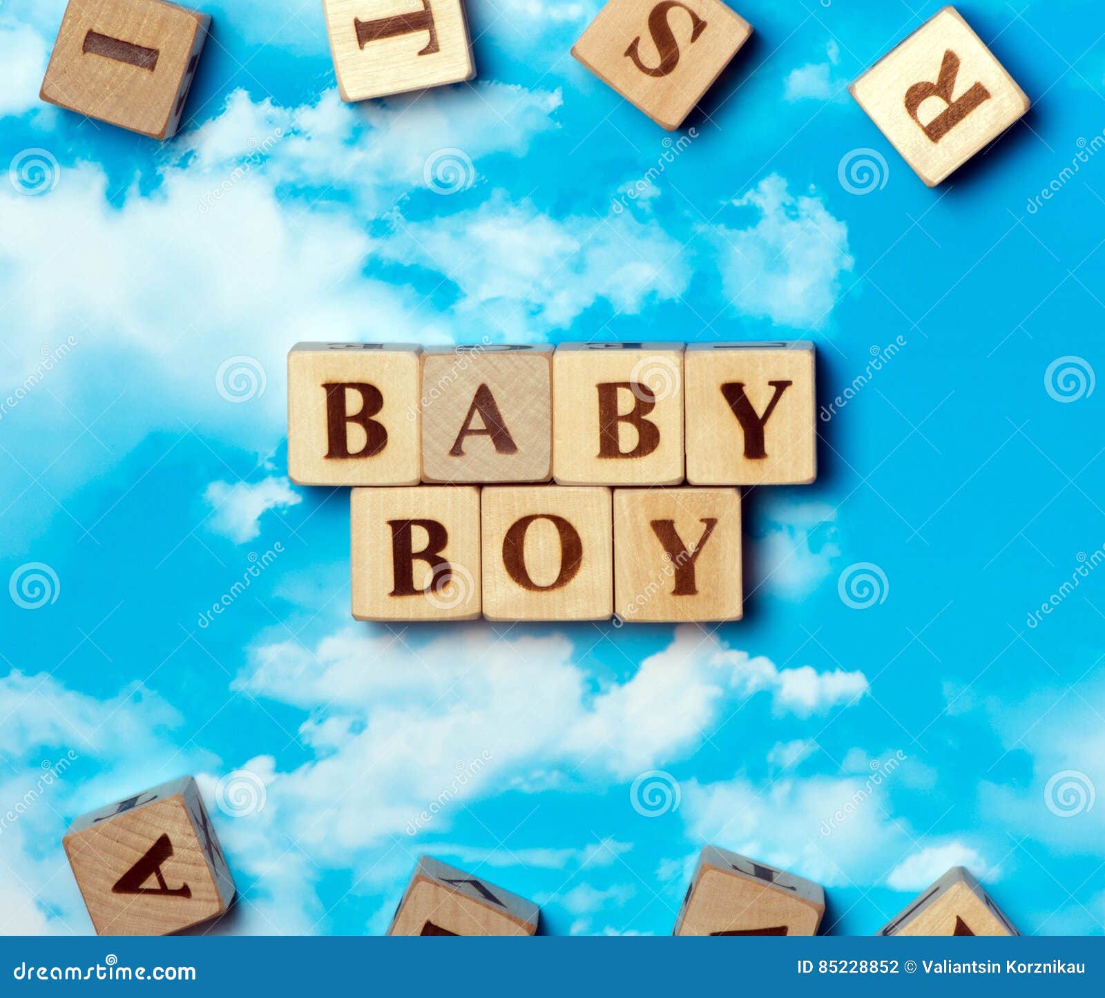 The word baby boy stock photo. Image of closeup, blond - 85228852