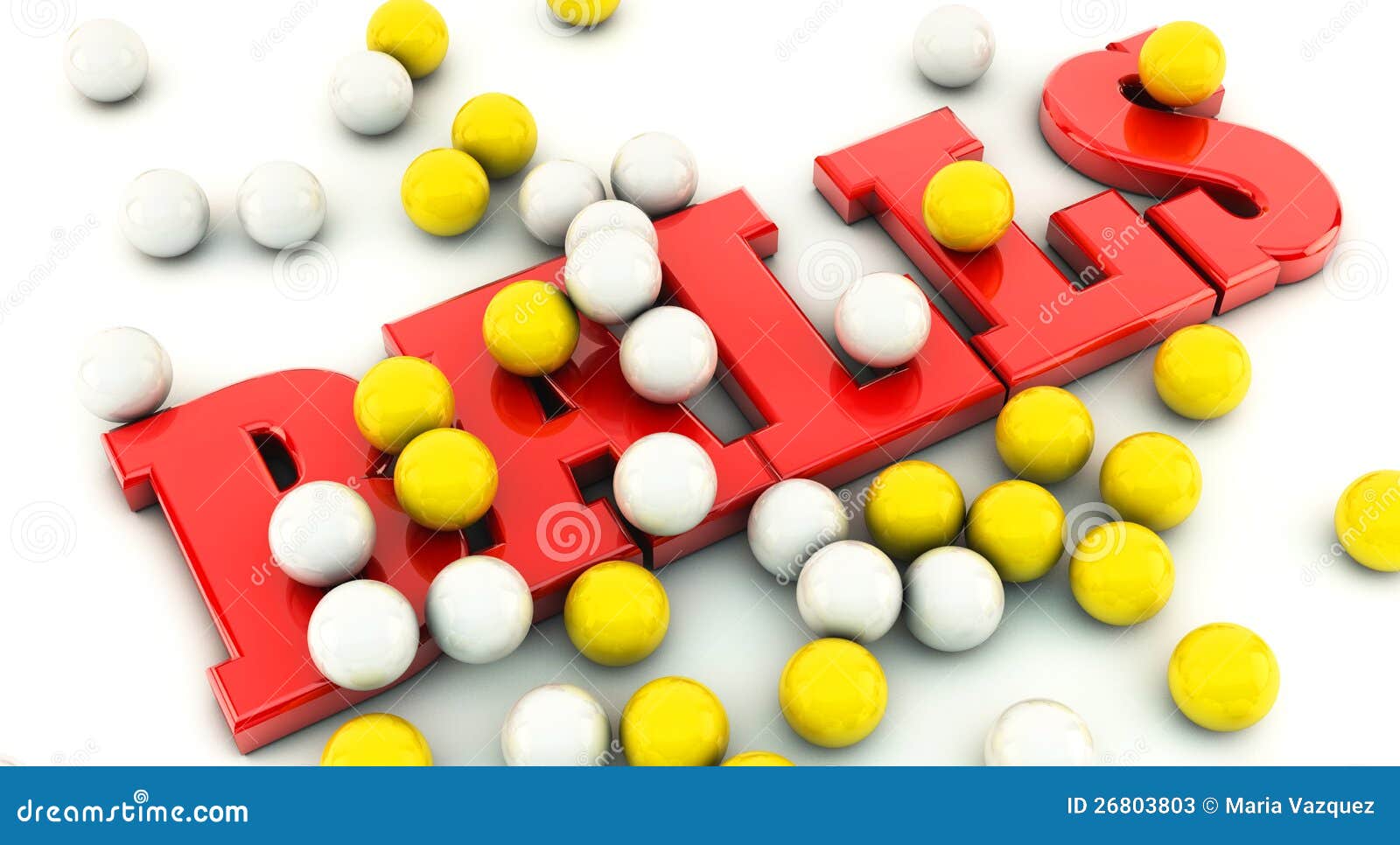Word ball in 3d stock illustration. Illustration of digital - 26803803