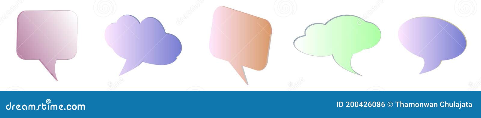 Word Balloon Tree Cartoon Vector | CartoonDealer.com #34617357