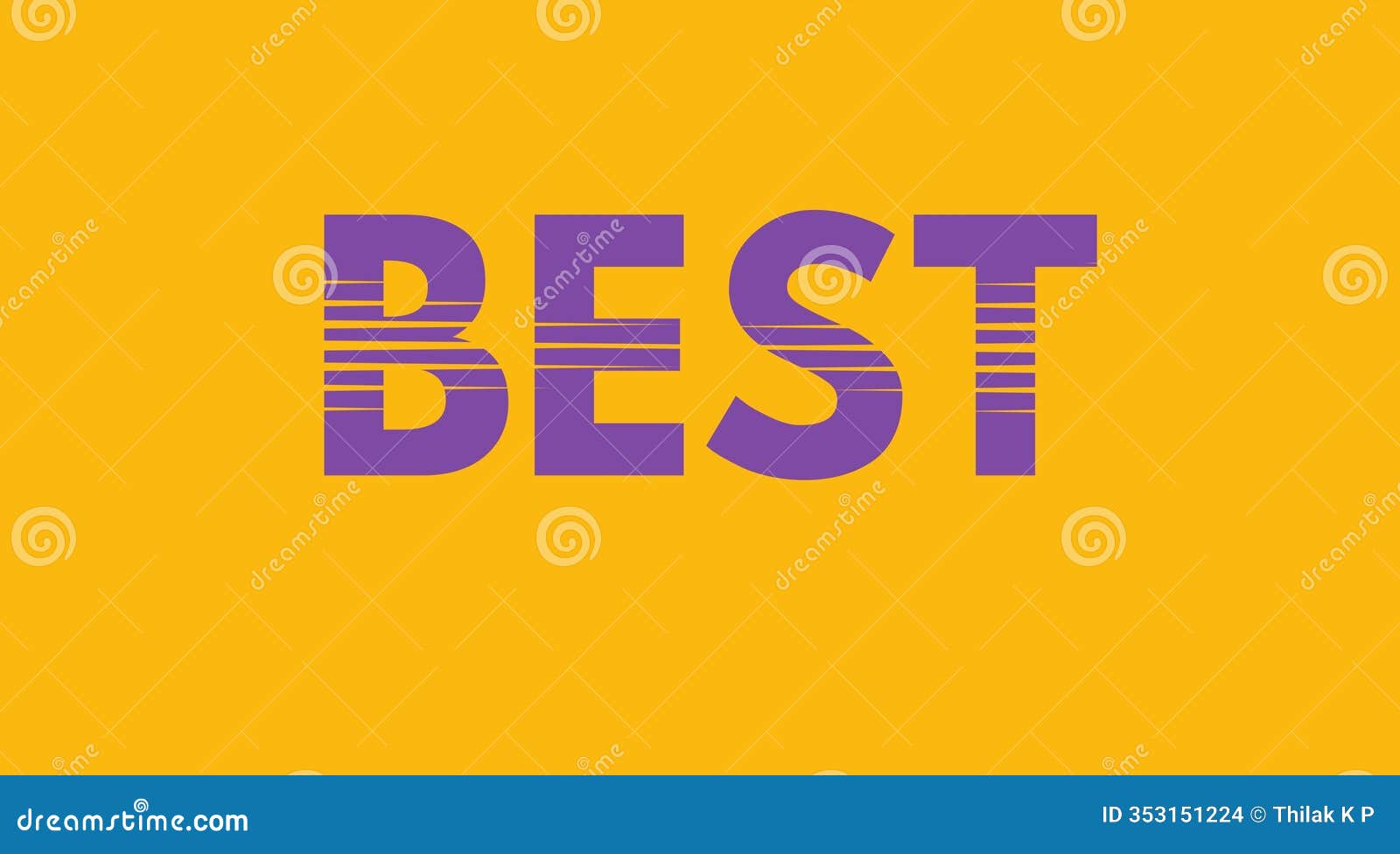 Word Best Representing Concept , Best Text ,best Word Stock Photo ...