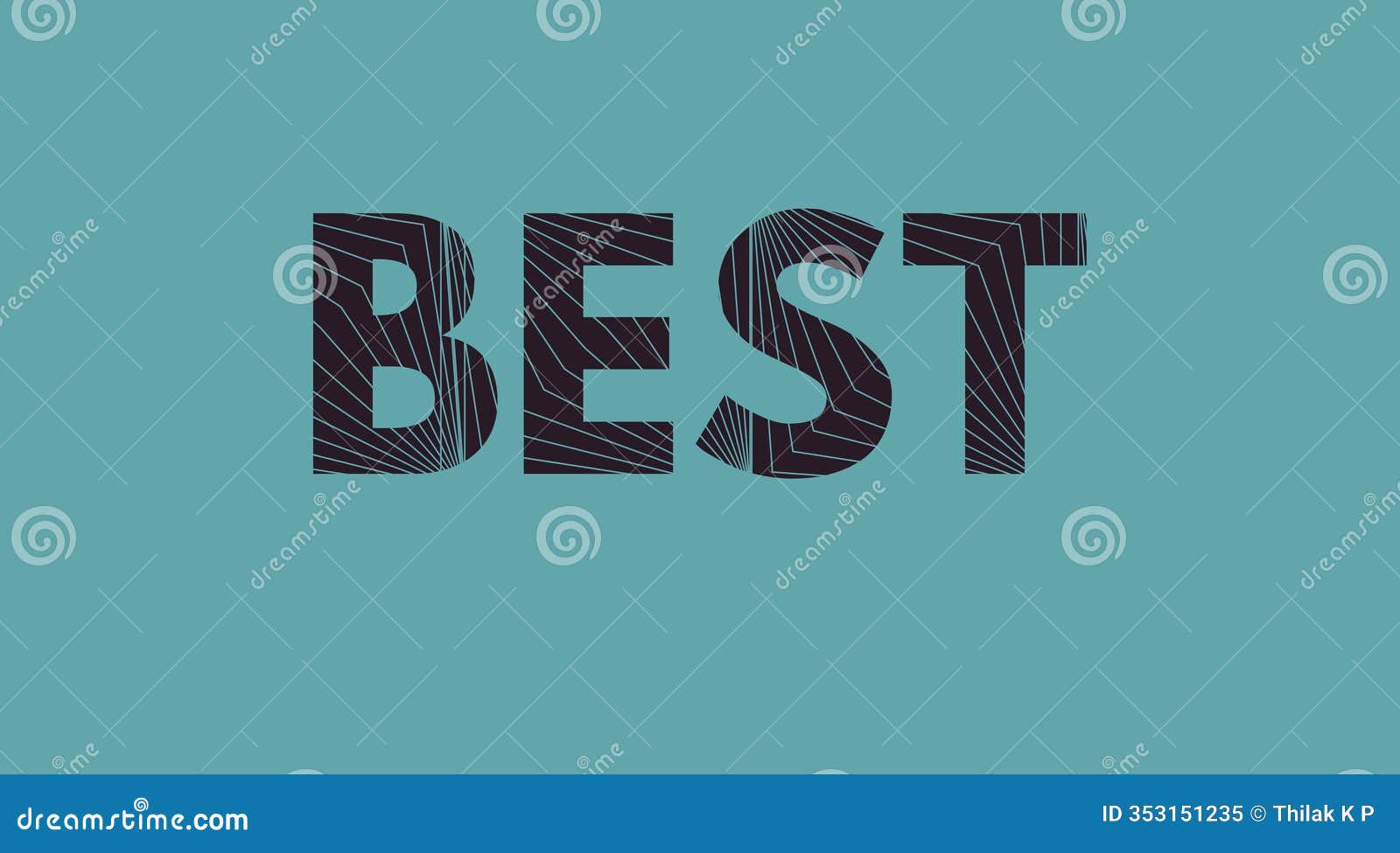 Word Best Representing Concept , Best Text ,best Word Stock ...