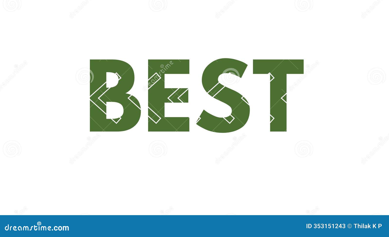 Word Best Representing Concept , Best Text ,best Word Stock ...