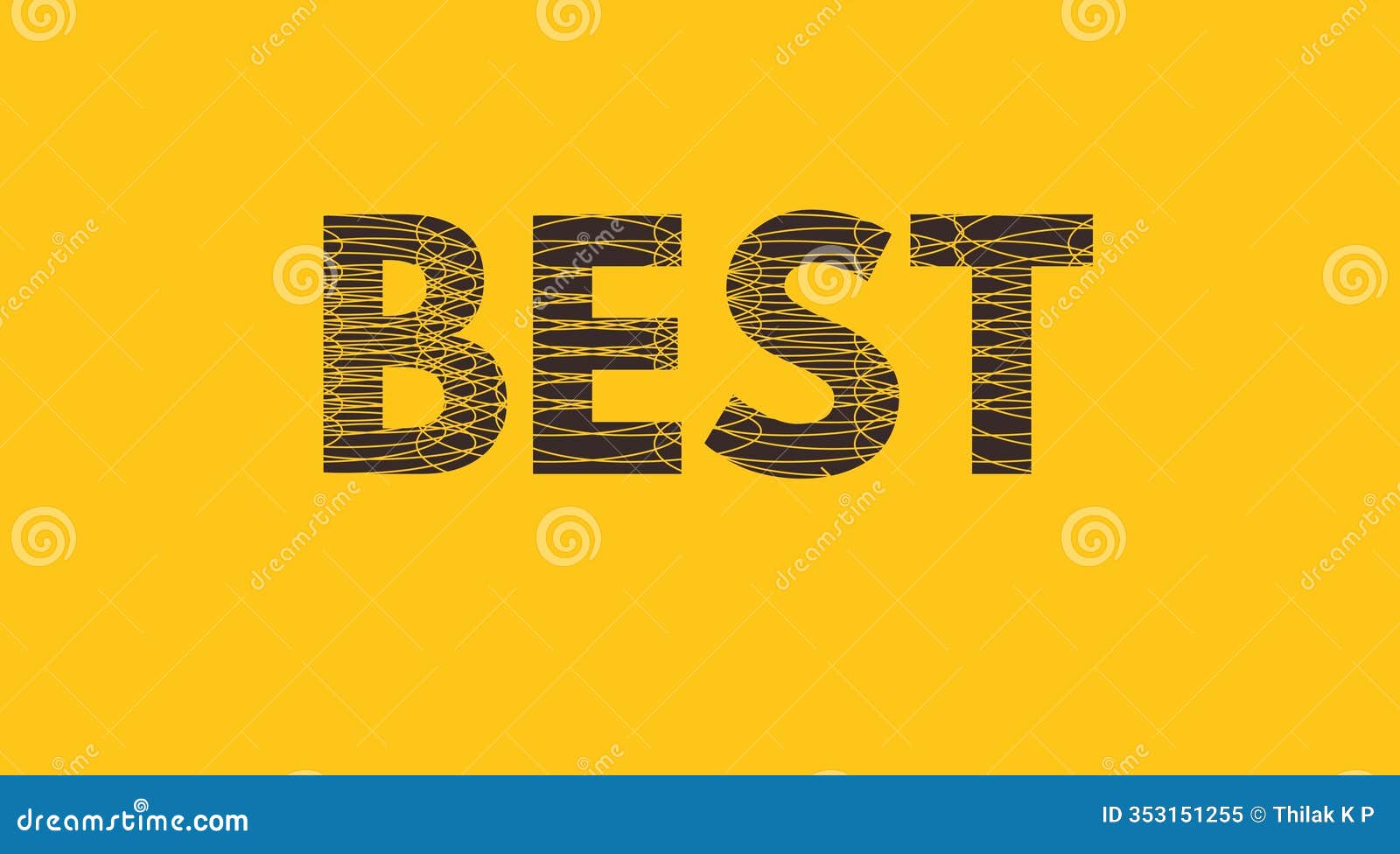 Word Best Representing Concept , Best Text ,best Word Stock ...