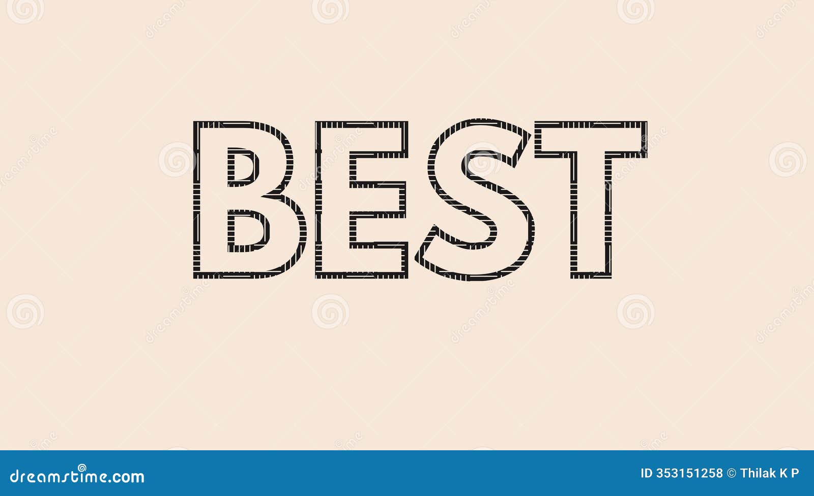 Word Best Representing Concept , Best Text ,best Word Stock ...