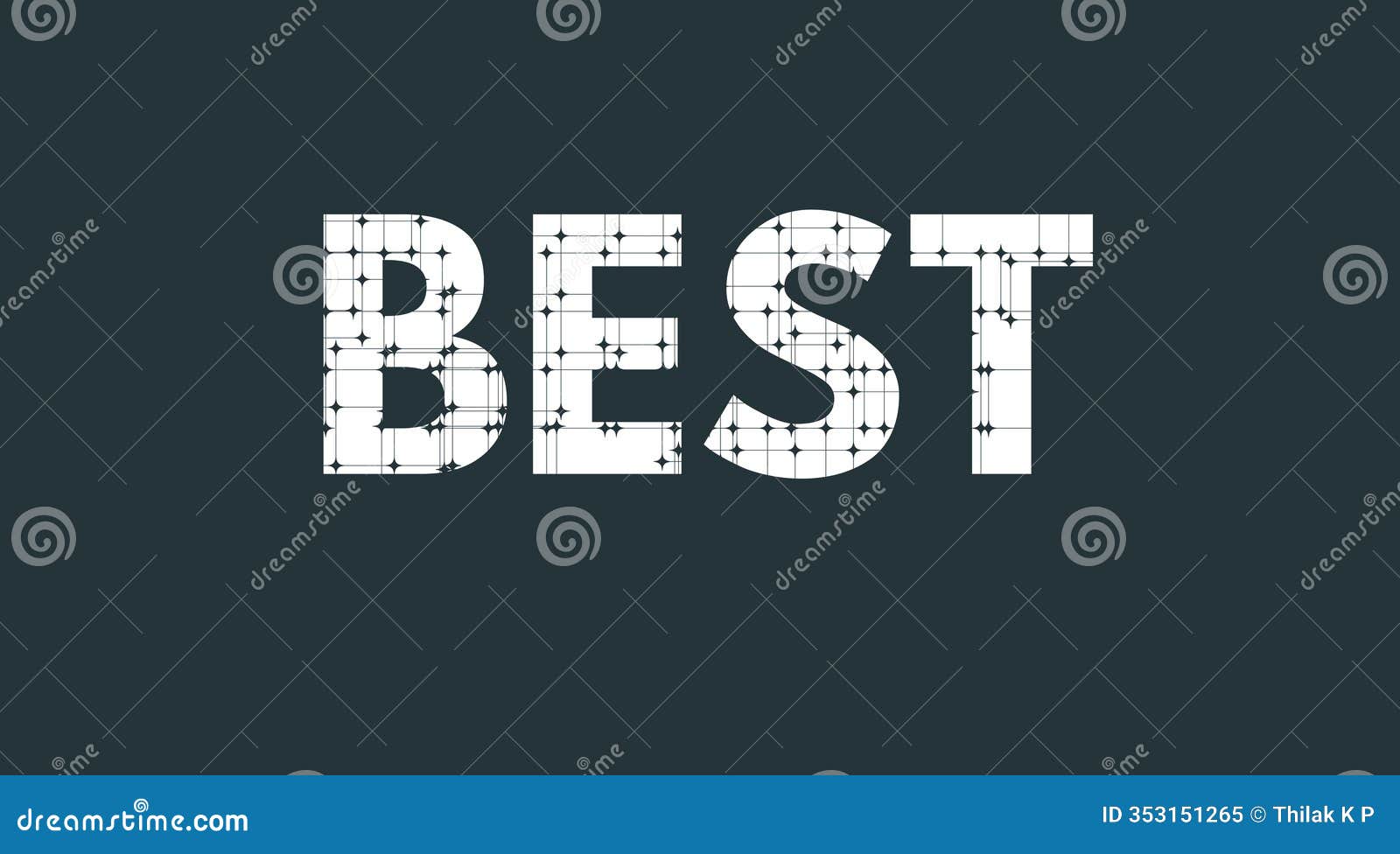 Word Best Representing Concept , Best Text ,best Word Stock ...