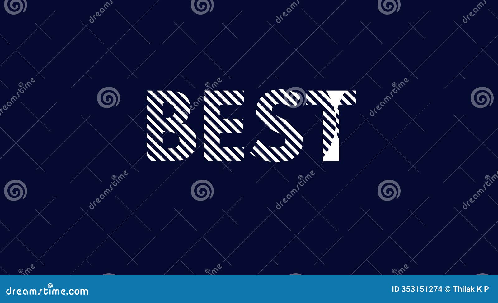 Word Best Representing Concept , Best Text ,best Word Stock ...