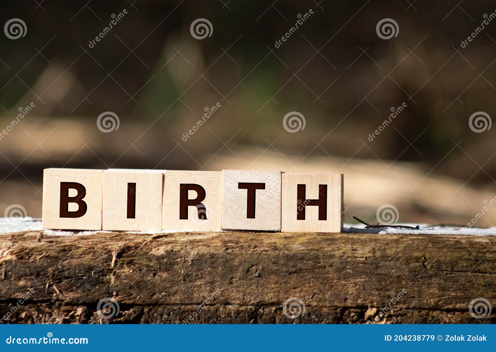 The Word Birth Made of Magnetic Letters Stock Image - Image of birth ...