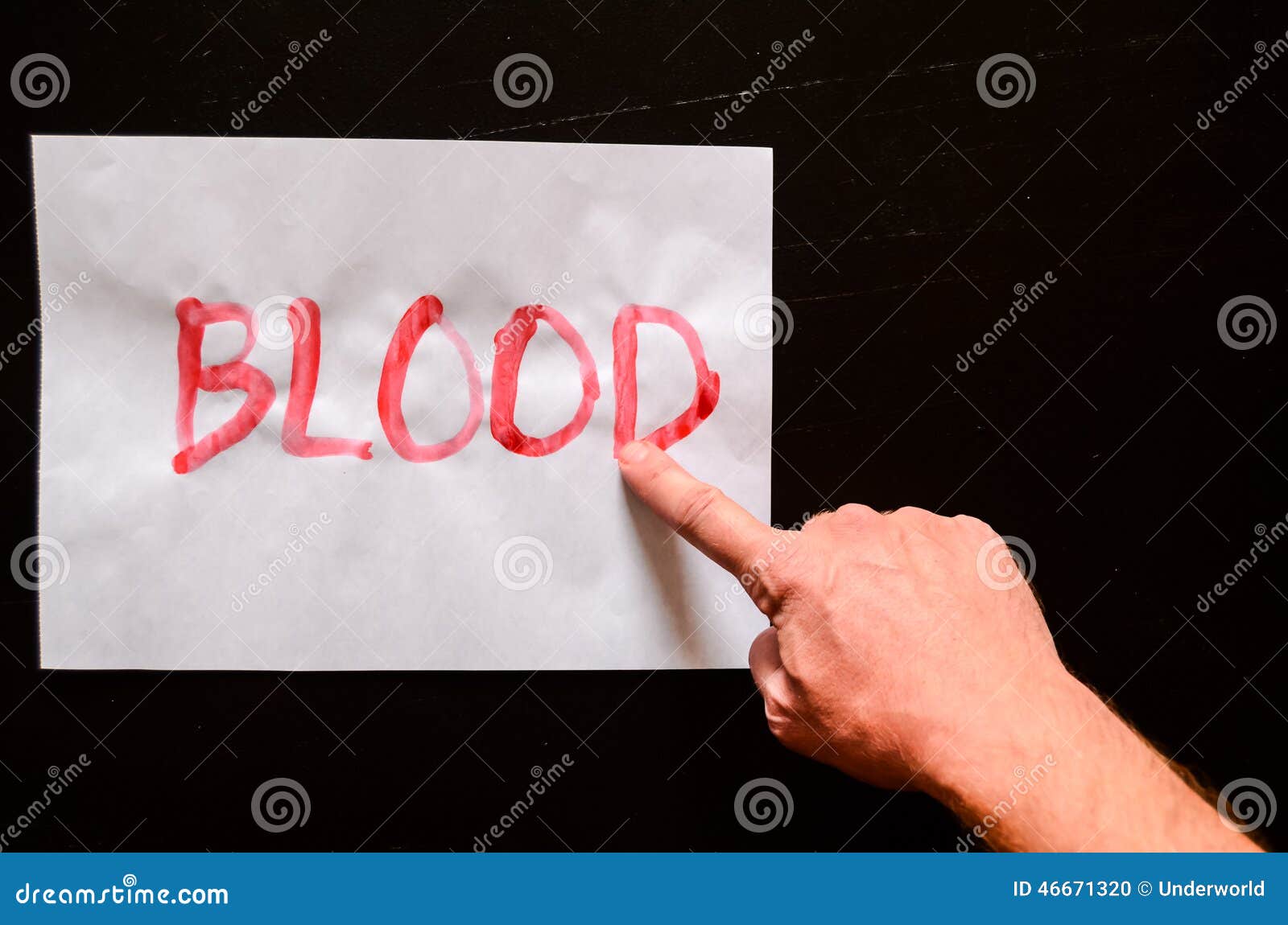 Word Blood Text stock photo. Image of medicine, health - 46671320