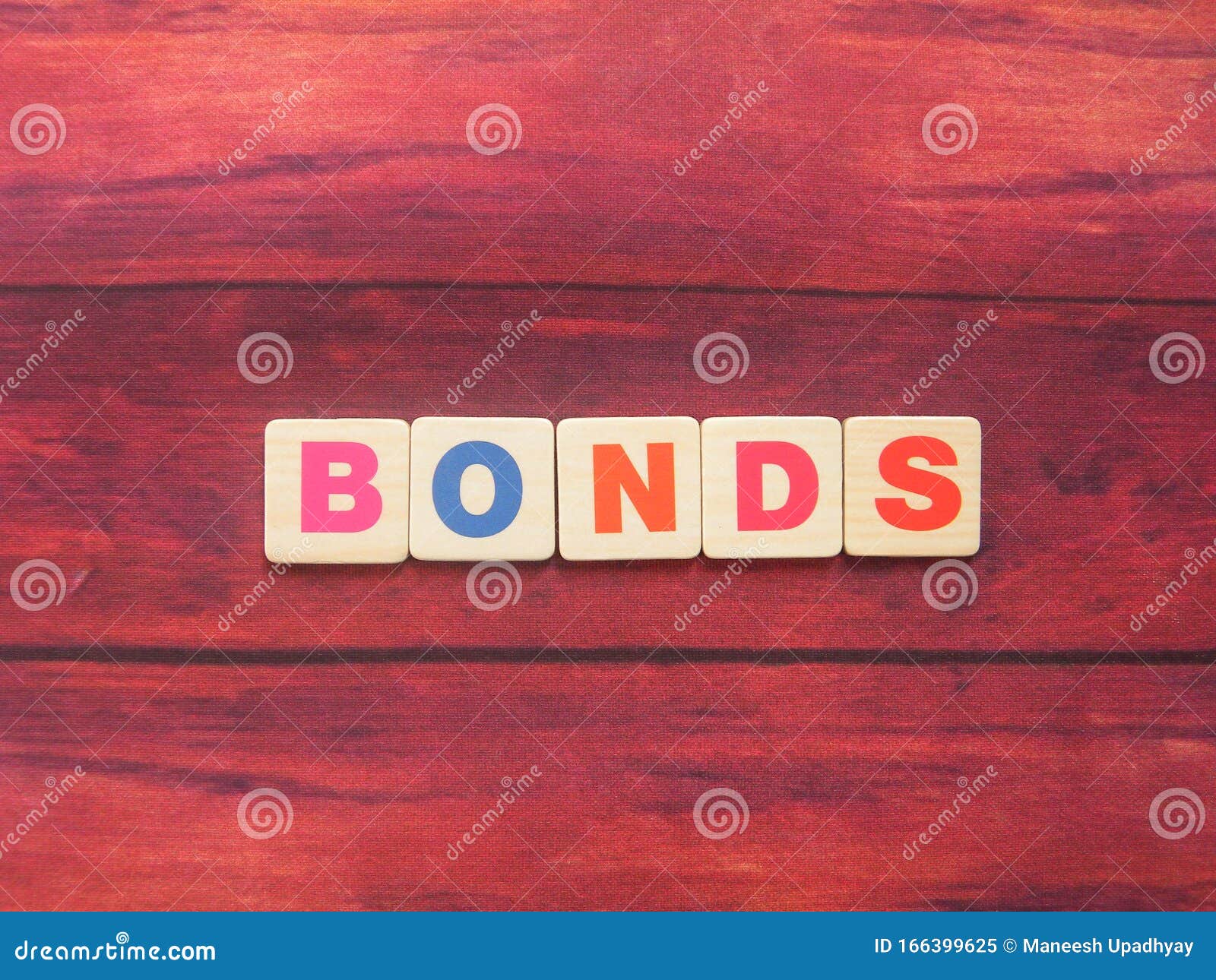 Word Bonds stock image. Image of bond, backgrounds, blank - 166399625