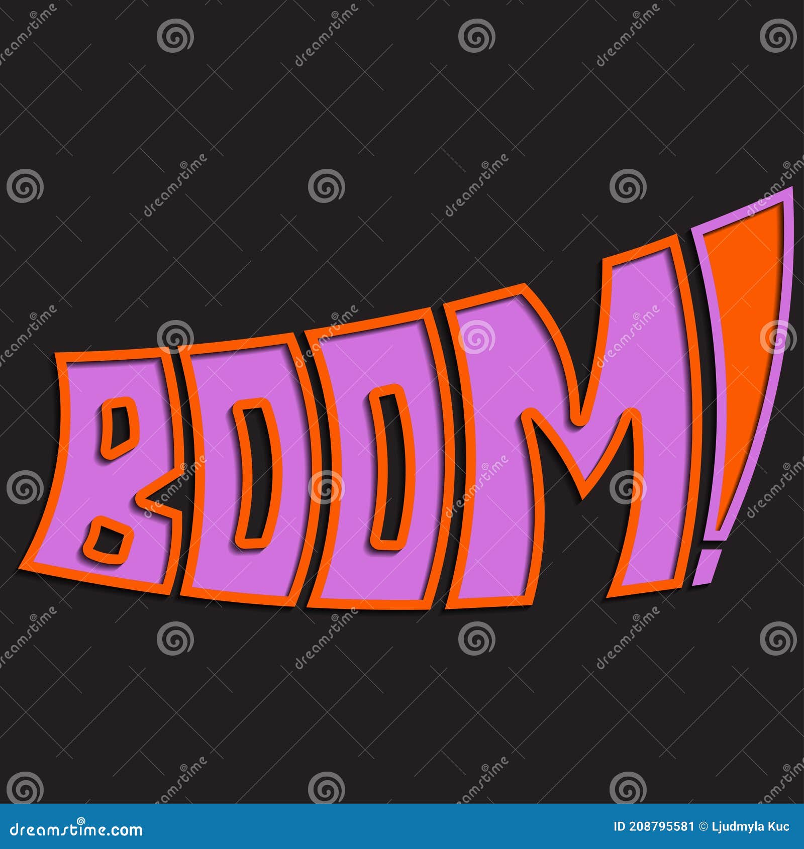 Word Boom in Semicircular Shape Stock Vector - Illustration of sign ... Word Boom in Semicircular Shape Stock Vector - Illustration of sign ...