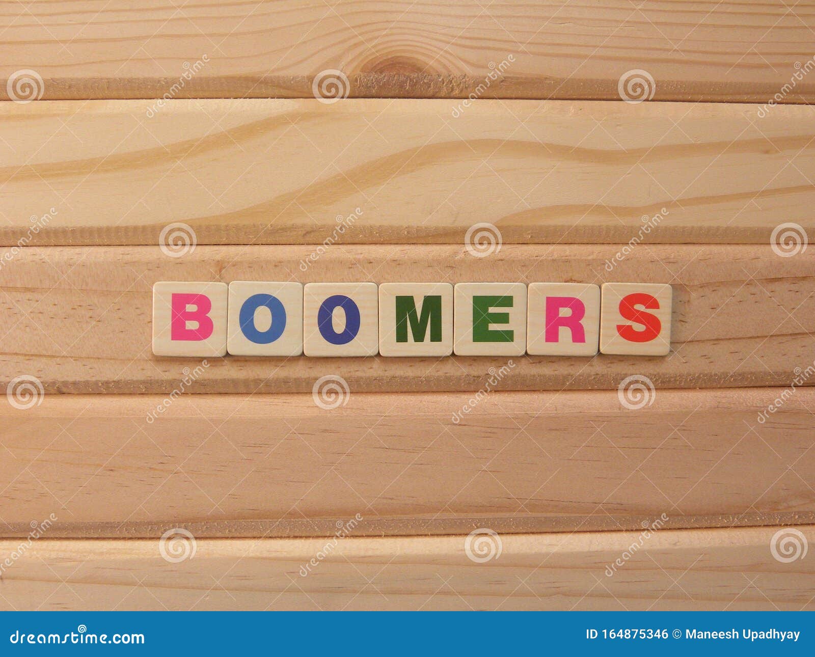 Word Boomers stock photo. Image of blank, backgrounds - 164875346