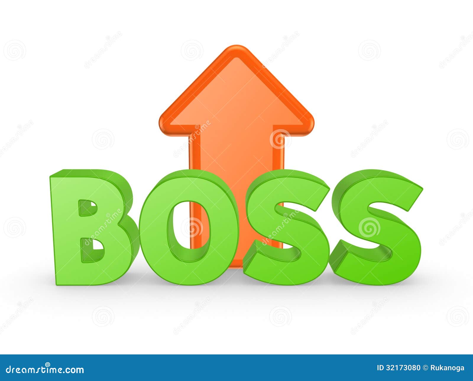 Word BOSS. stock illustration. Illustration of important - 32173080