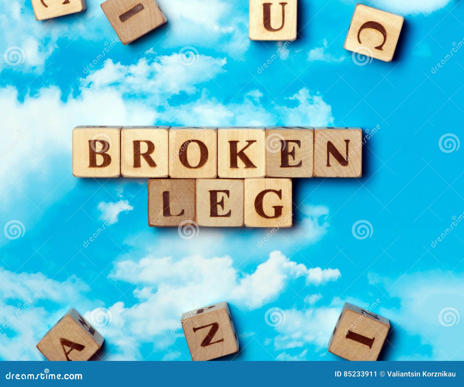 The Word Broken Arm Royalty-Free Stock Image | CartoonDealer.com #85233298