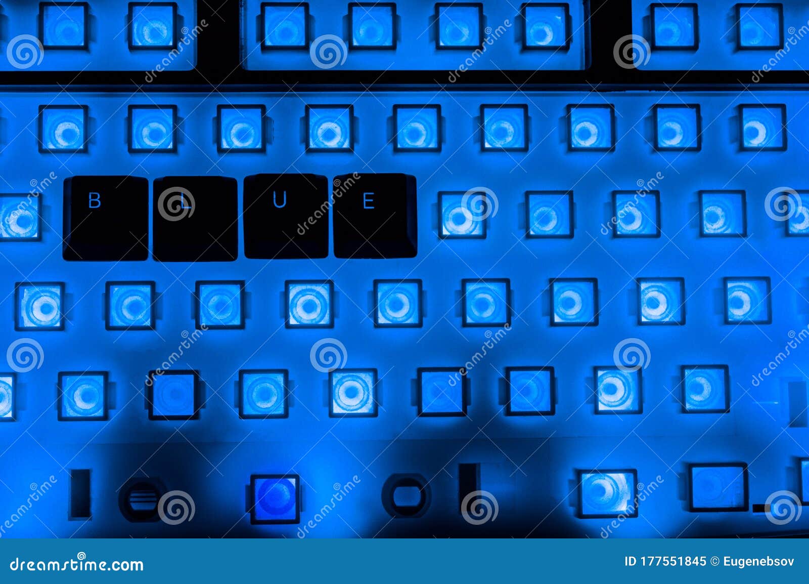 Word from Buttons on Keyboard Stock Image - Image of equipment, concept ...