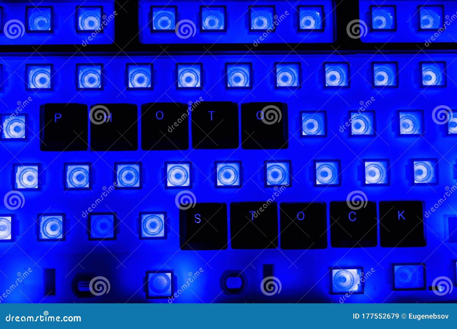 Word from Buttons on Keyboard Stock Image - Image of group, education ...