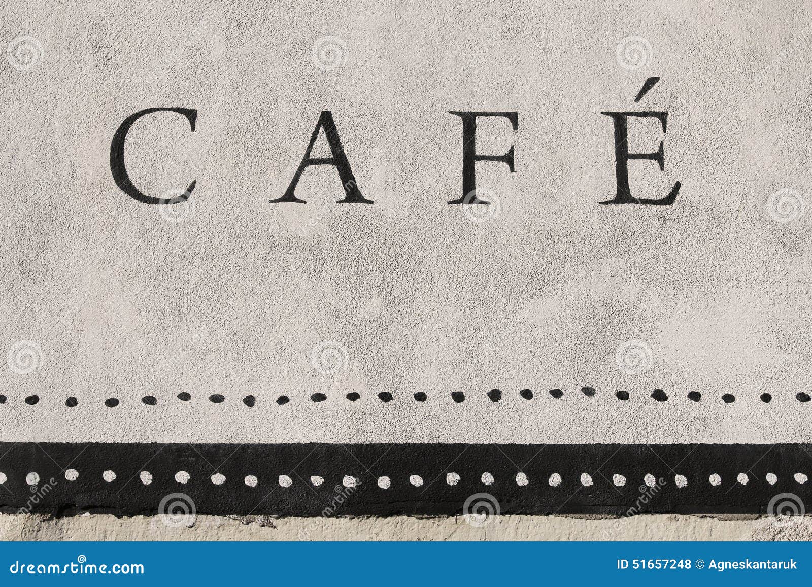 Cafe Written On A Black Metal Plate Stock Photography | CartoonDealer ...