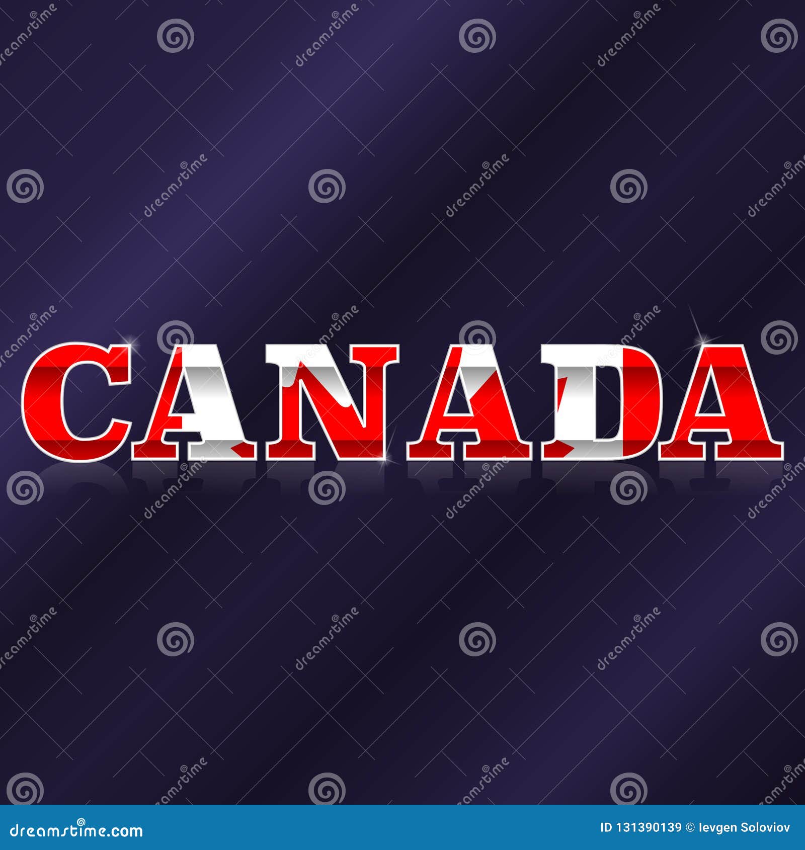Canada flag symbol stock vector. Illustration of maple - 131390139