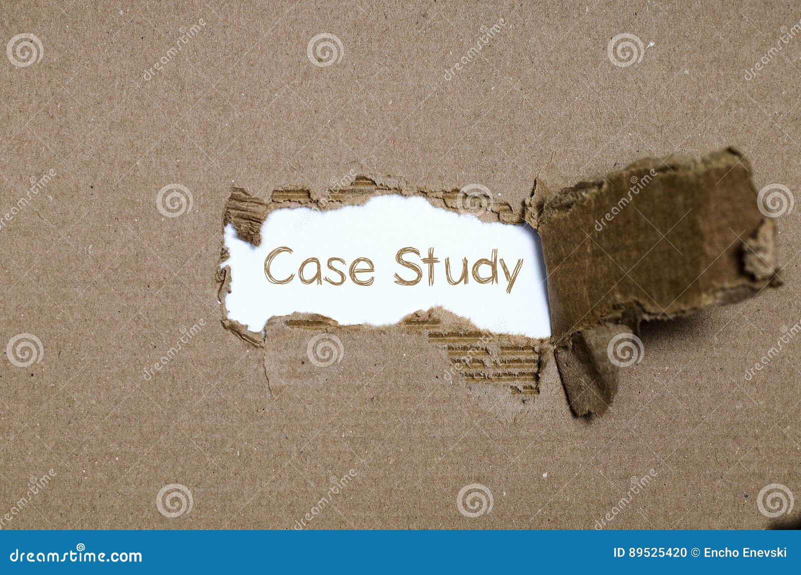 The Word Case Study Appearing Behind Torn Paper. Stock Photo - Image of ...