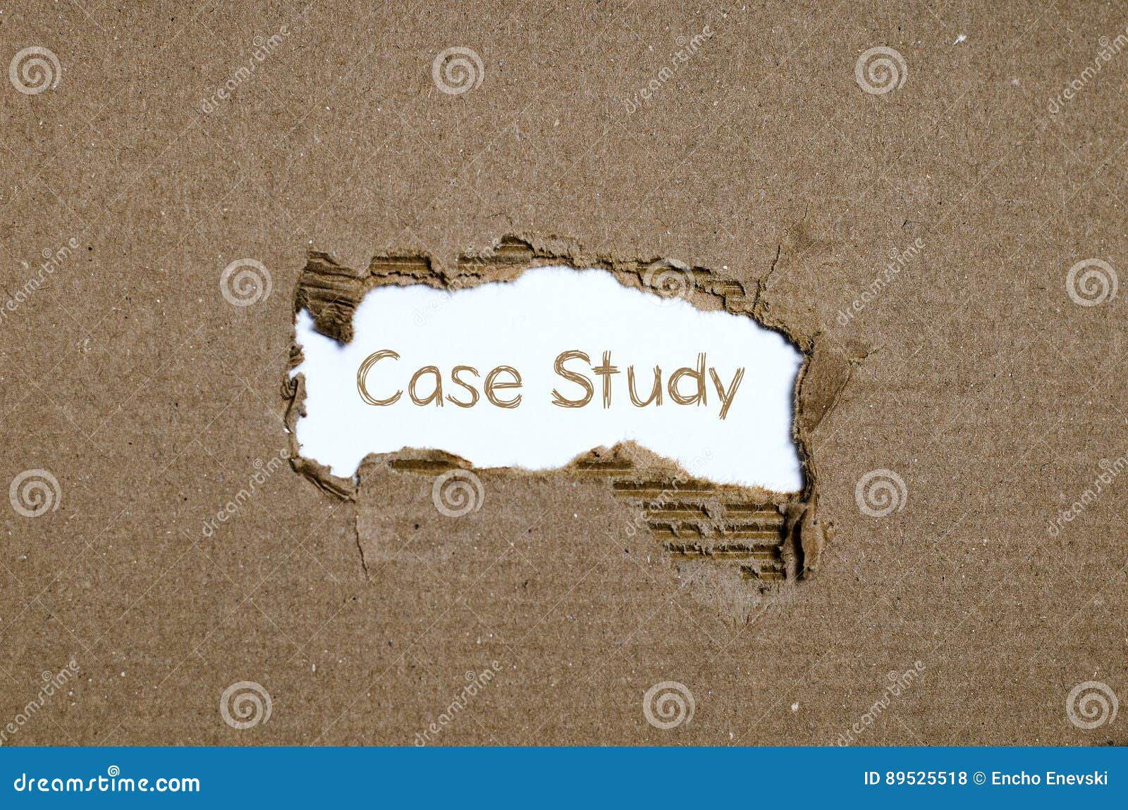 The Word Case Study Appearing Behind Torn Paper. Stock Photo - Image of ...