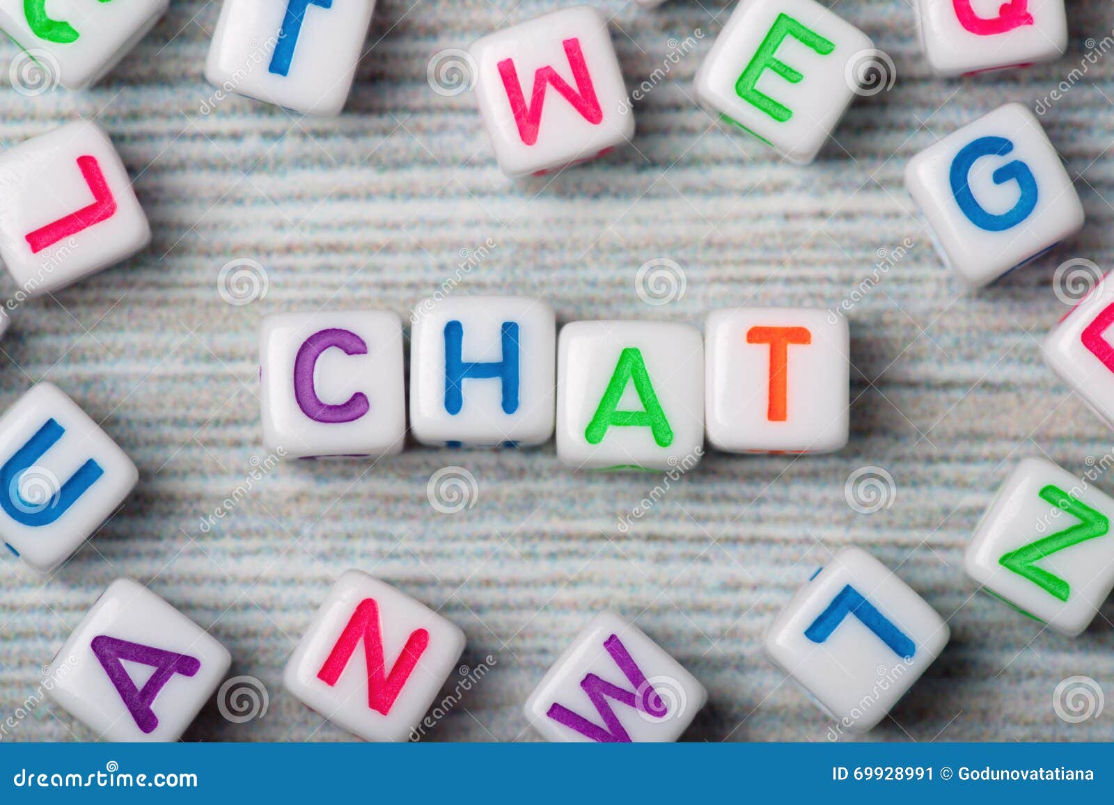 The Word Chat Macro Surrounding Letters Stock Image - Image of chat ...