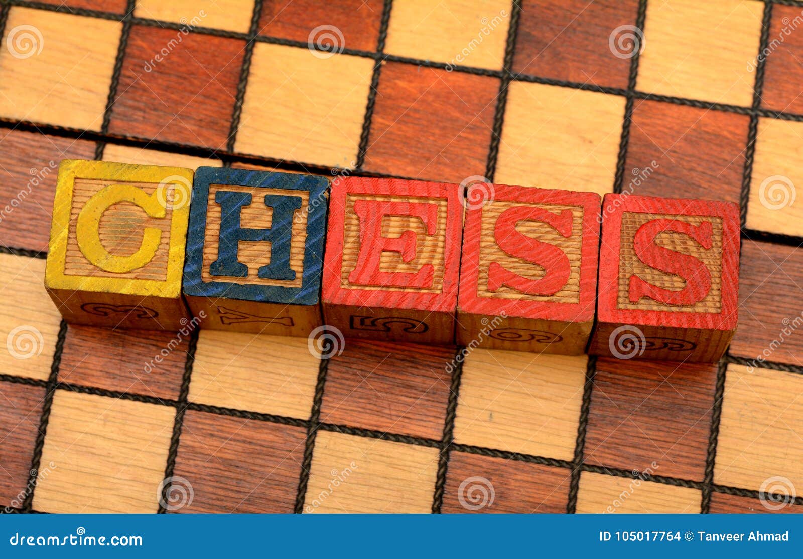 Word Chess on Chessboard Background Stock Photo - Image of competition ...