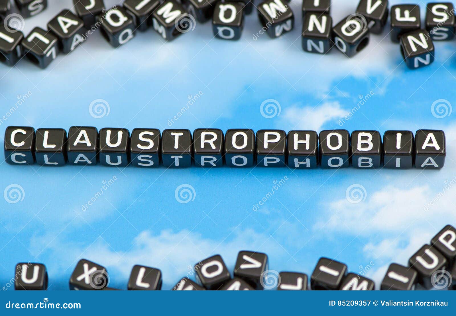 Claustrophobia Text On Paper. Word Claustrophobia On A Piece Of Paper ...