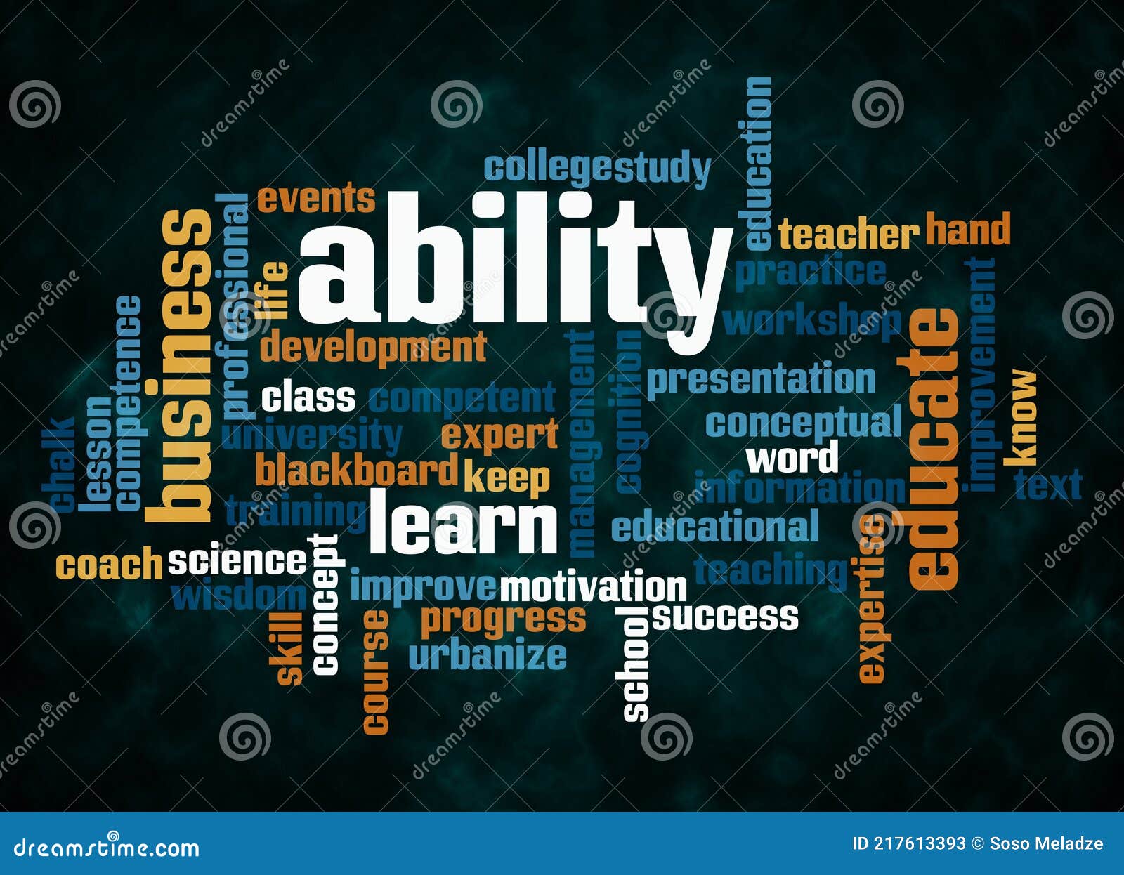 Ability Text Banner Design Vector Illustration | CartoonDealer.com ...