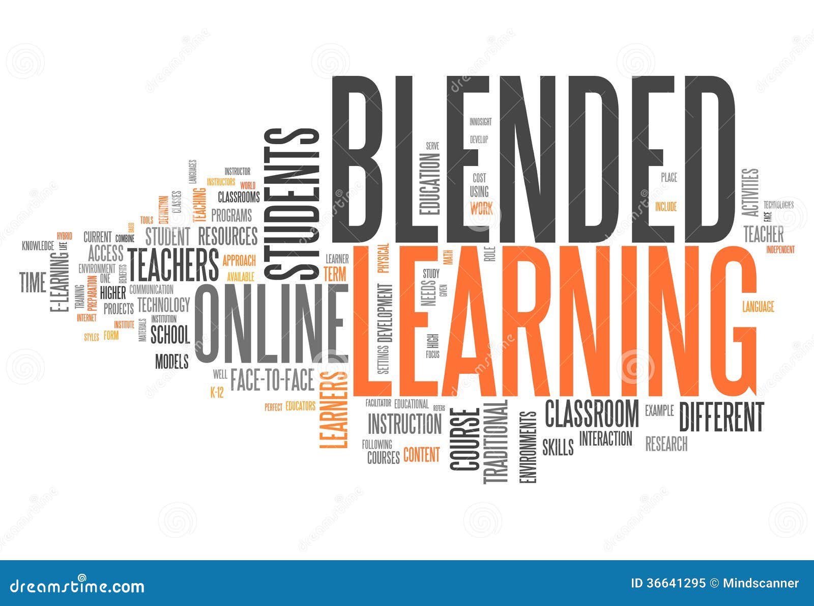 Blended Learning Icon Vector Sign And Symbol Isolated On White ...