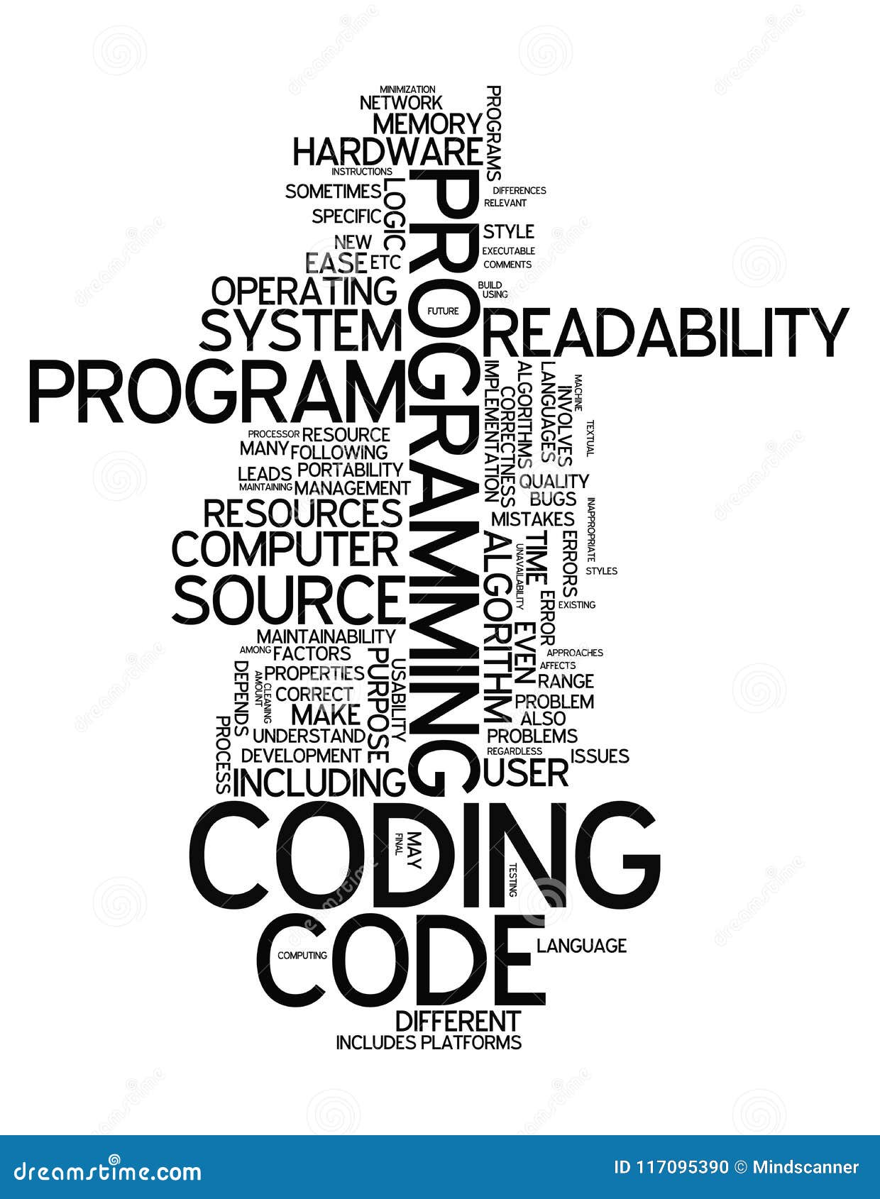 Word Cloud Coding stock illustration. Illustration of concept - 117095390 Word Cloud Coding stock illustration. Illustration of concept - 117095390