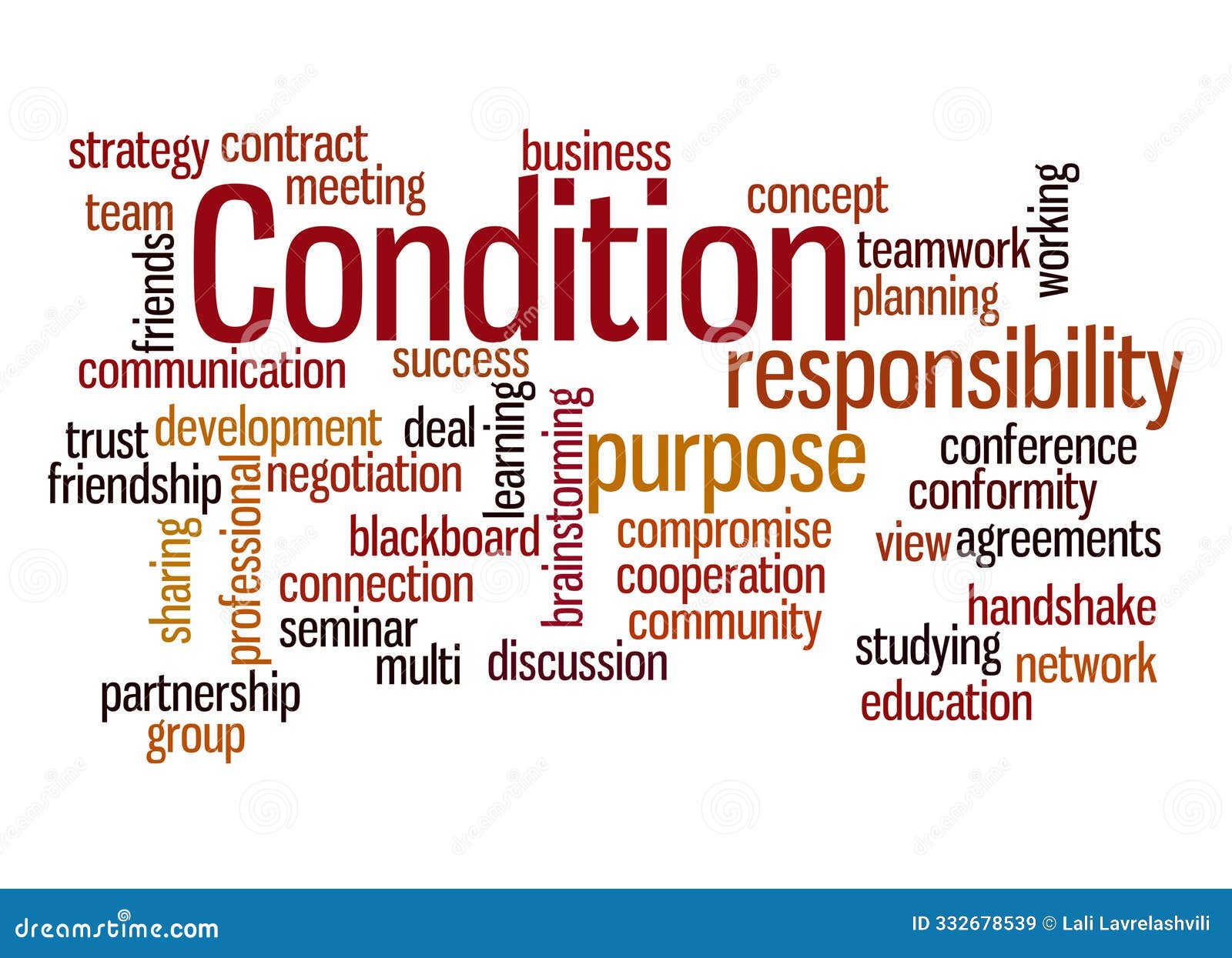 Word Cloud with CONDITION Concept Stock Image - Image of development ...