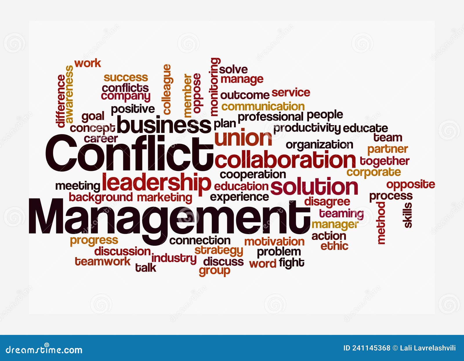 Word Cloud with CONFLICT MANAGEMENT Concept, Isolated on a White ... Word Cloud with CONFLICT MANAGEMENT Concept, Isolated on a White ...