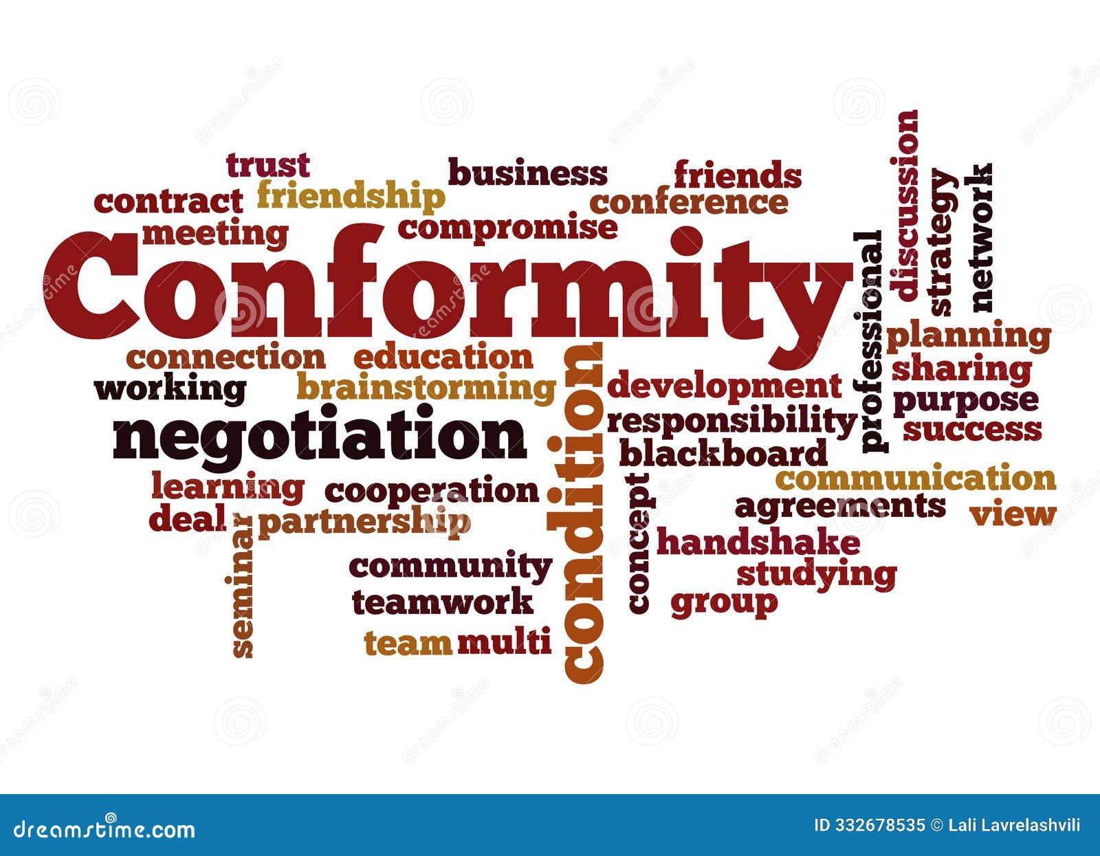 Conformity - Word Concept On Cubes Stock Photo | CartoonDealer.com ...