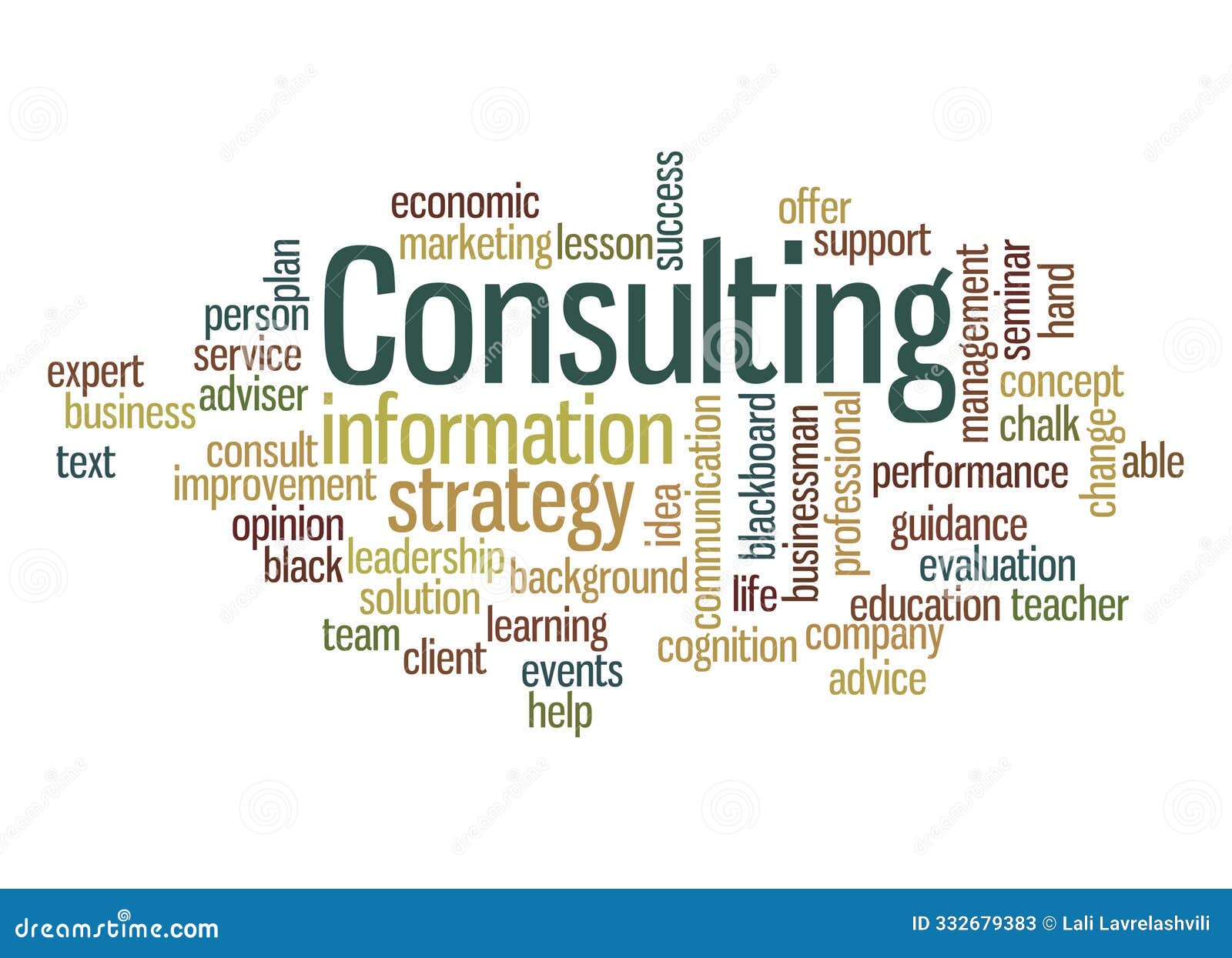 Word Cloud with CONSULTING Concept Stock Image - Image of company ...
