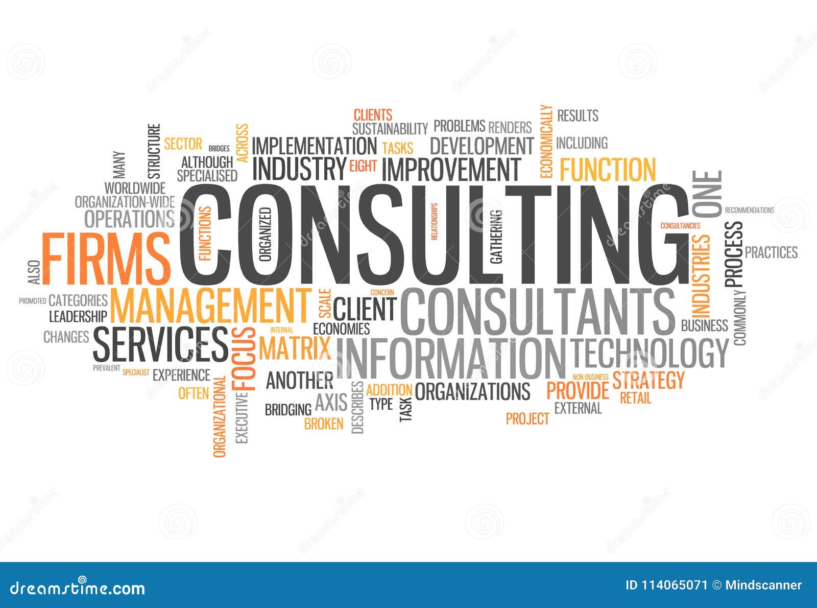 Word Cloud Consulting stock illustration. Illustration of consultant ...