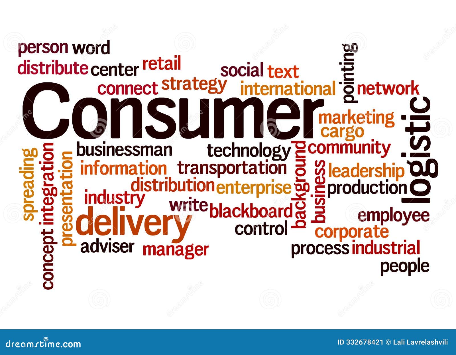 Word Cloud with CONSUMER Concept Stock Illustration - Illustration of ...